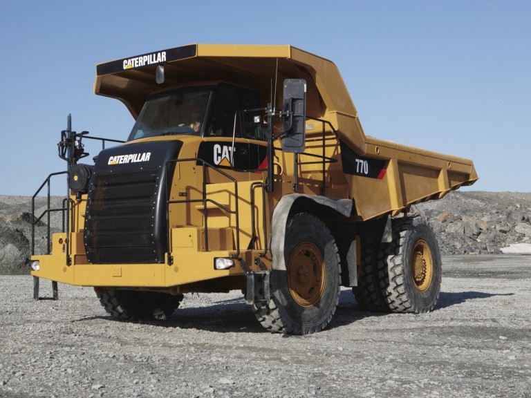 TRANSPORTES DO MUNDO TODO DE TODOS OS MODELOS: Caterpillar » 770/772 (II)